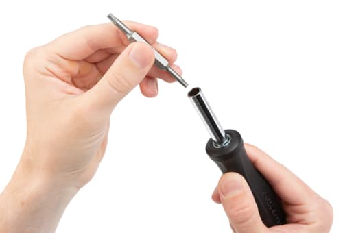 6-in-1 Torx Driver (T10 x T15, T20 x T25) - Black | TEKTON