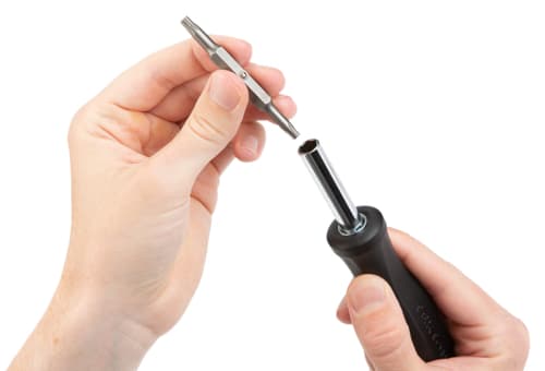 6-in-1 Torx Driver (T20 x T25, T27 x T30) - Black | TEKTON