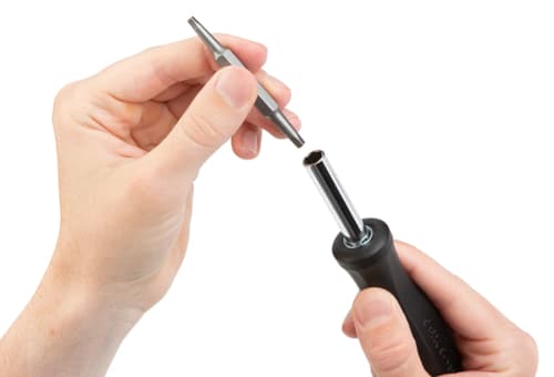 6-in-1 Square Driver (S0 x S1, S2 x S3) - Black | TEKTON