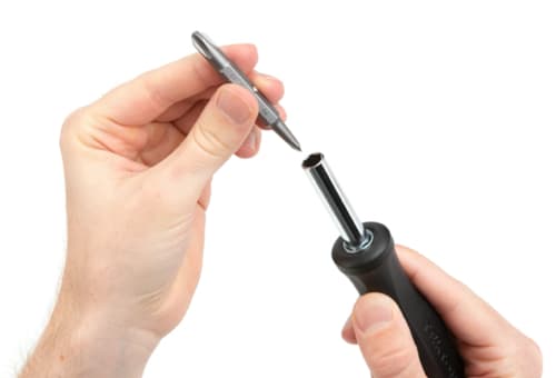 6-in-1 Phillips Driver (#1 x #2, #0 x #3) - Black | TEKTON