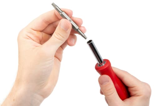 6-in-1 Torx Driver (T20 x T25, T27 x T30) - Red | TEKTON