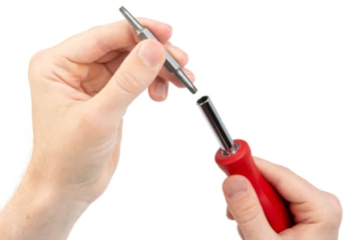 6-in-1 Square Driver (#0 x #1, #2 x #3) - Red | TEKTON