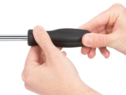 Driver Handle (Black) | TEKTON 6-in-1 | Molded in USA