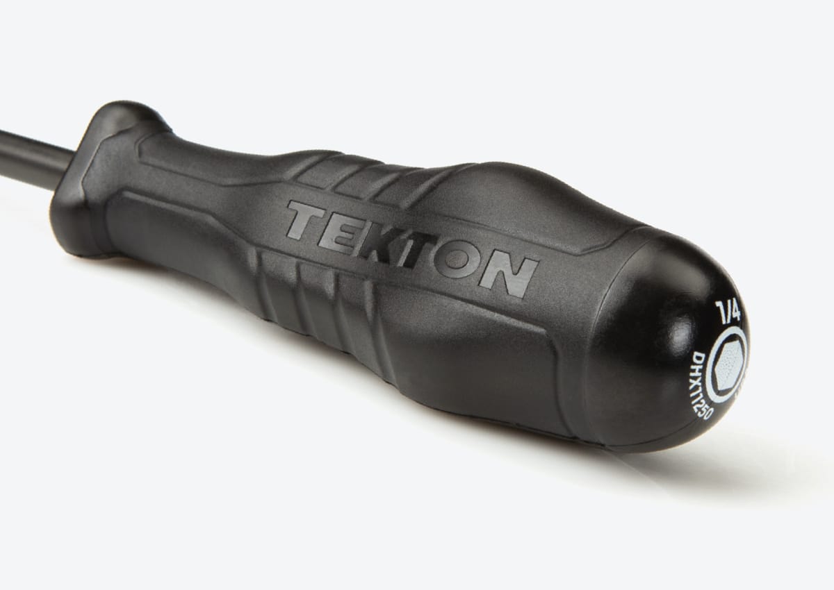 12-Piece Hex High-Torque Black Oxide Blade Screwdriver Set | TEKTON