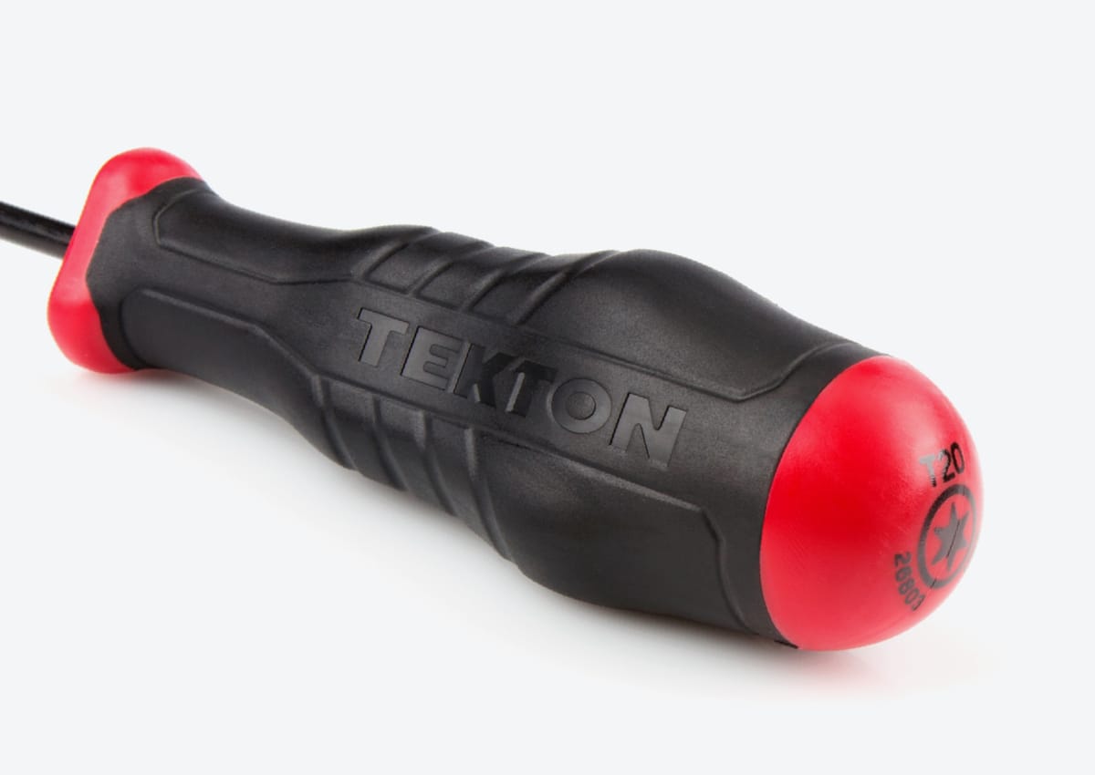 T10 Torx High-Torque Screwdriver (Black Oxide) | TEKTON | Made in USA