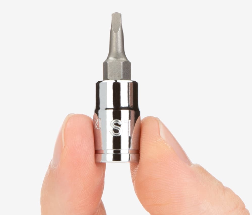 1/4 Inch Drive x S2 Square Recess Bit Socket | TEKTON | SHB05202