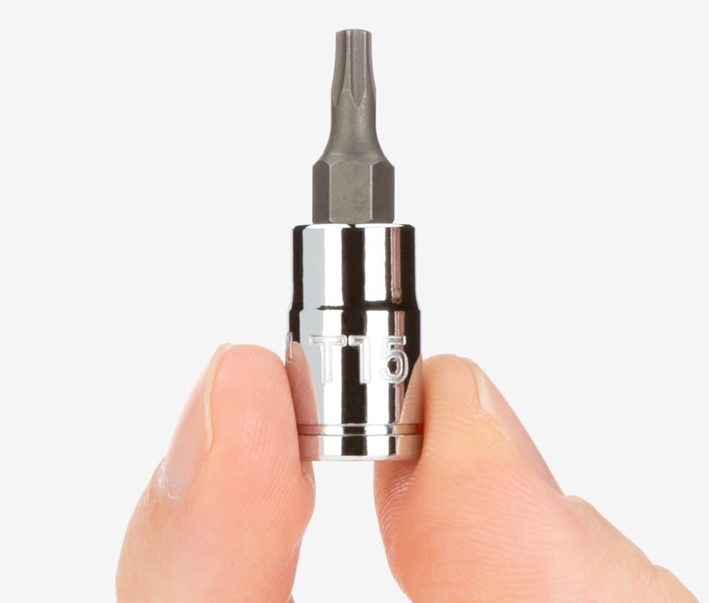 10-Piece 1/4 Inch Drive Torx® Bit Socket Set | TEKTON