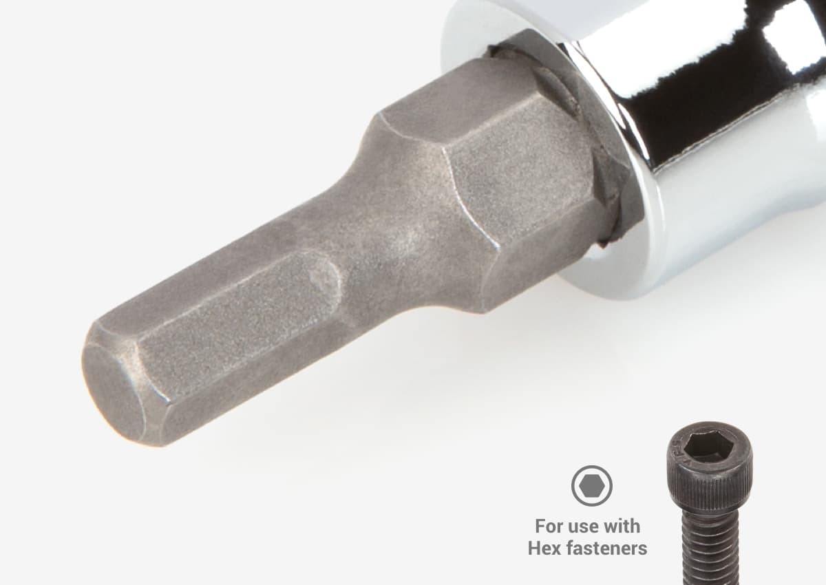 1/4 Inch Drive x 2 mm Hex Bit Socket | TEKTON | SHB032X2