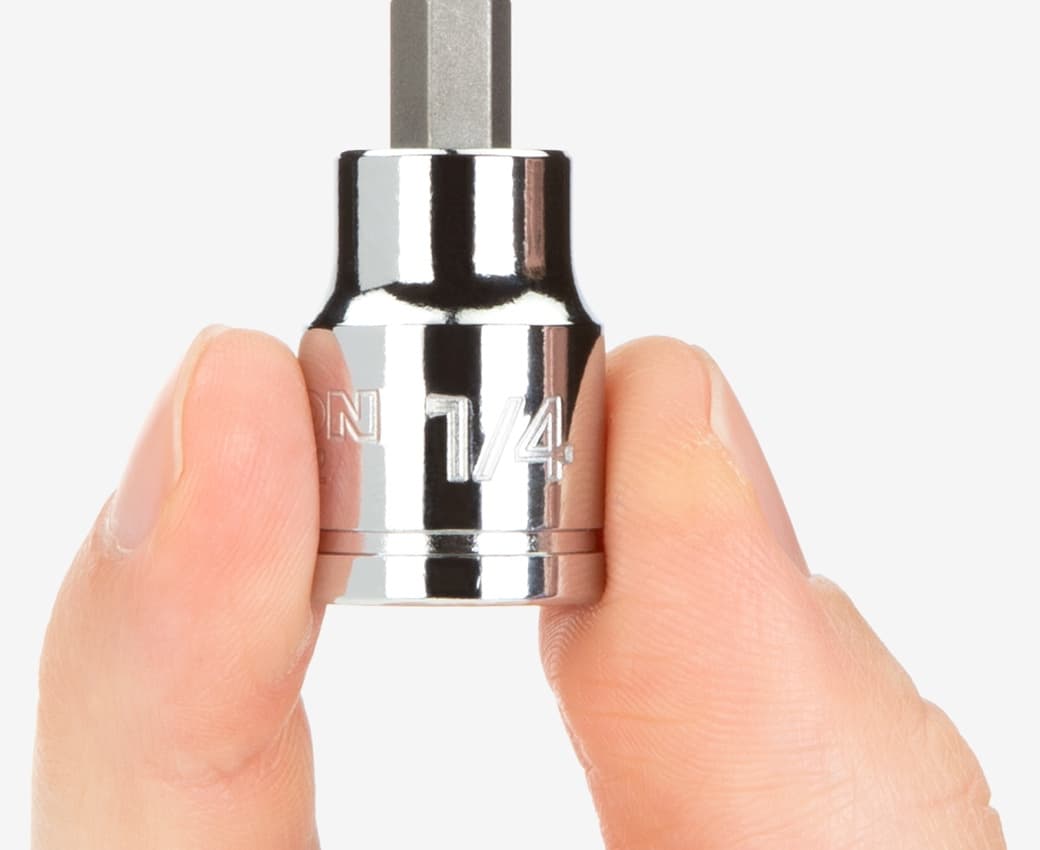 3/8 Inch Drive x 5/16 Inch Long Slotted Bit Socket | TEKTON | SHB10403