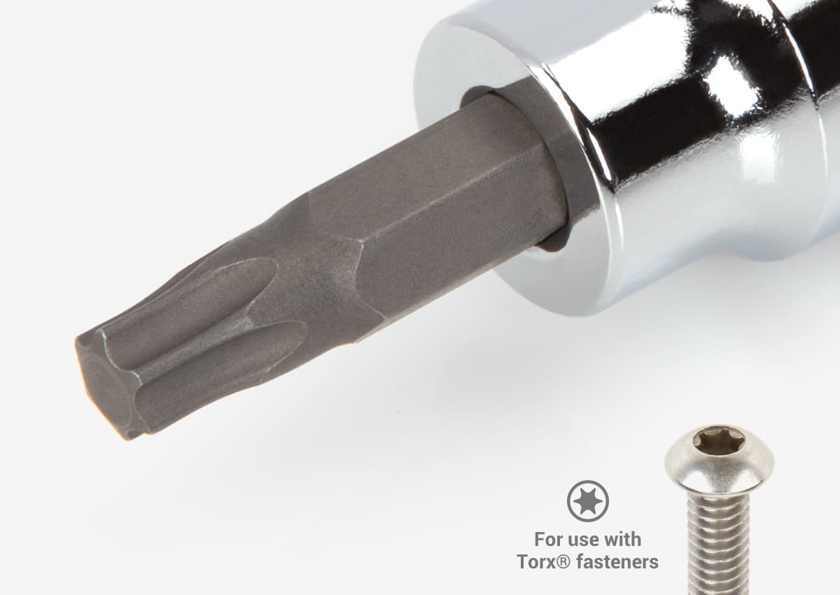 3/8 Inch Drive x T10 Torx Bit Socket | TEKTON | SHB14210