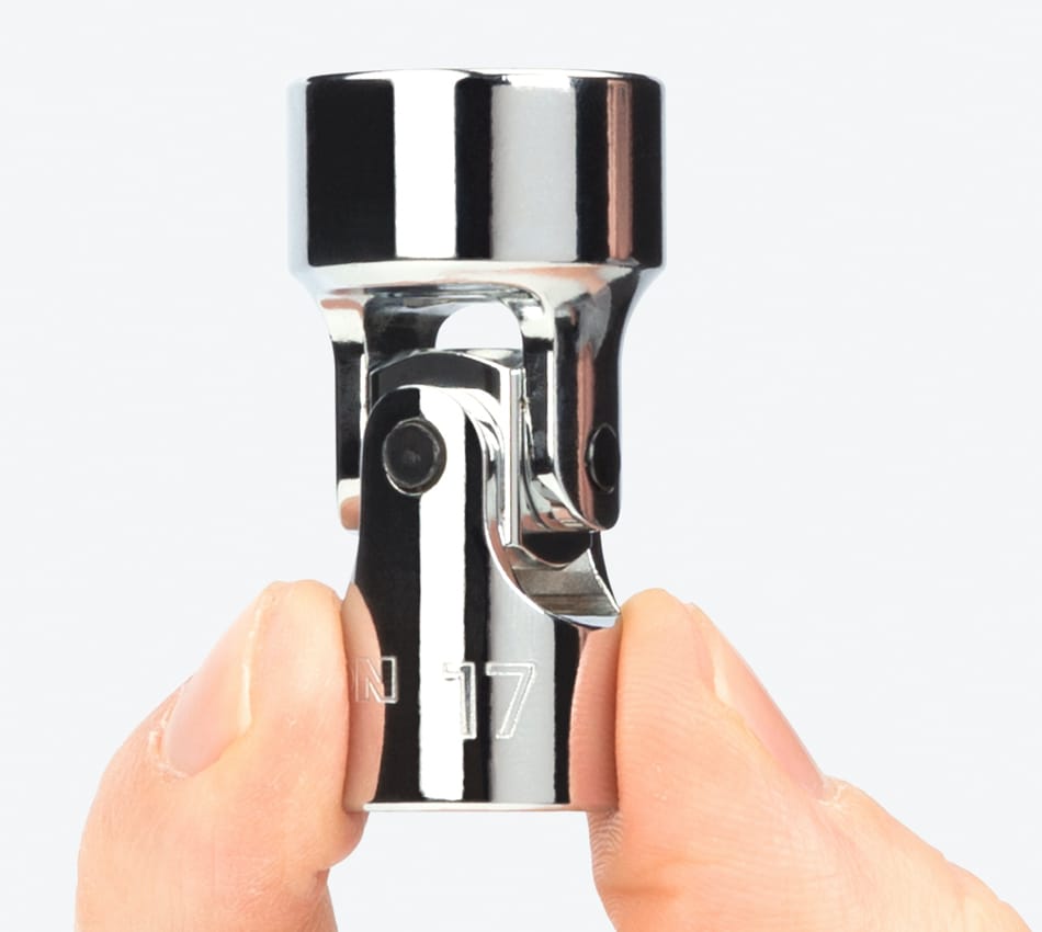 3/8 Inch Drive Universal Joint Socket Set, 10-Piece | TEKTON | SHD91119