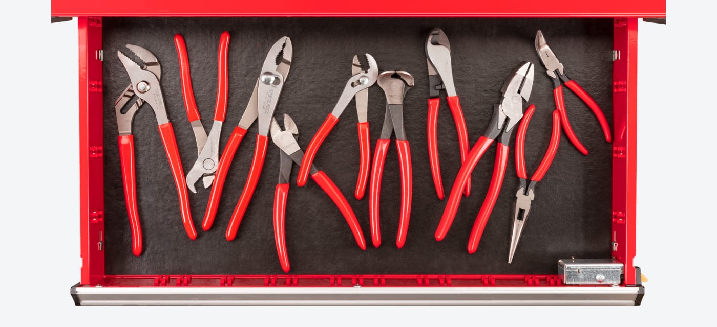 10-Tool Pliers Organizer Rack | TEKTON | ORG41210