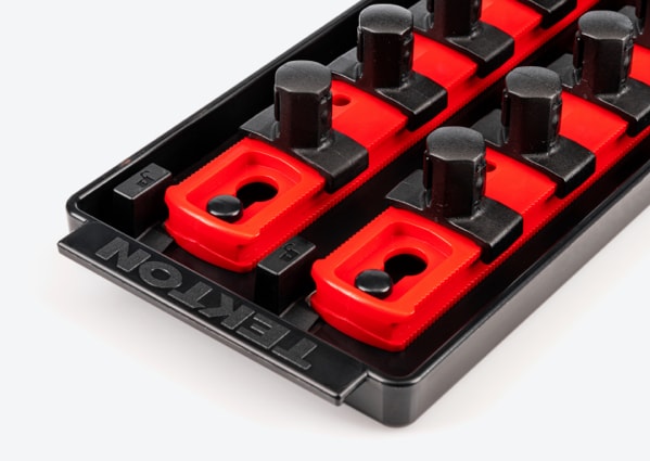 1/2 Inch Drive x 18 Inch Socket Rail and Tray Bundle (78-Tool ...