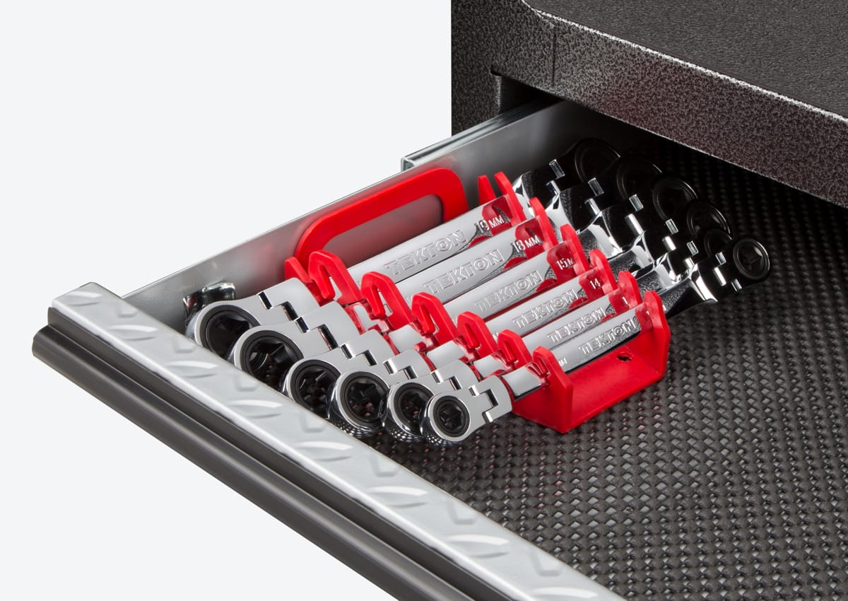 6-Tool Ratcheting Box End Wrench Holder | TEKTON | Made in USA