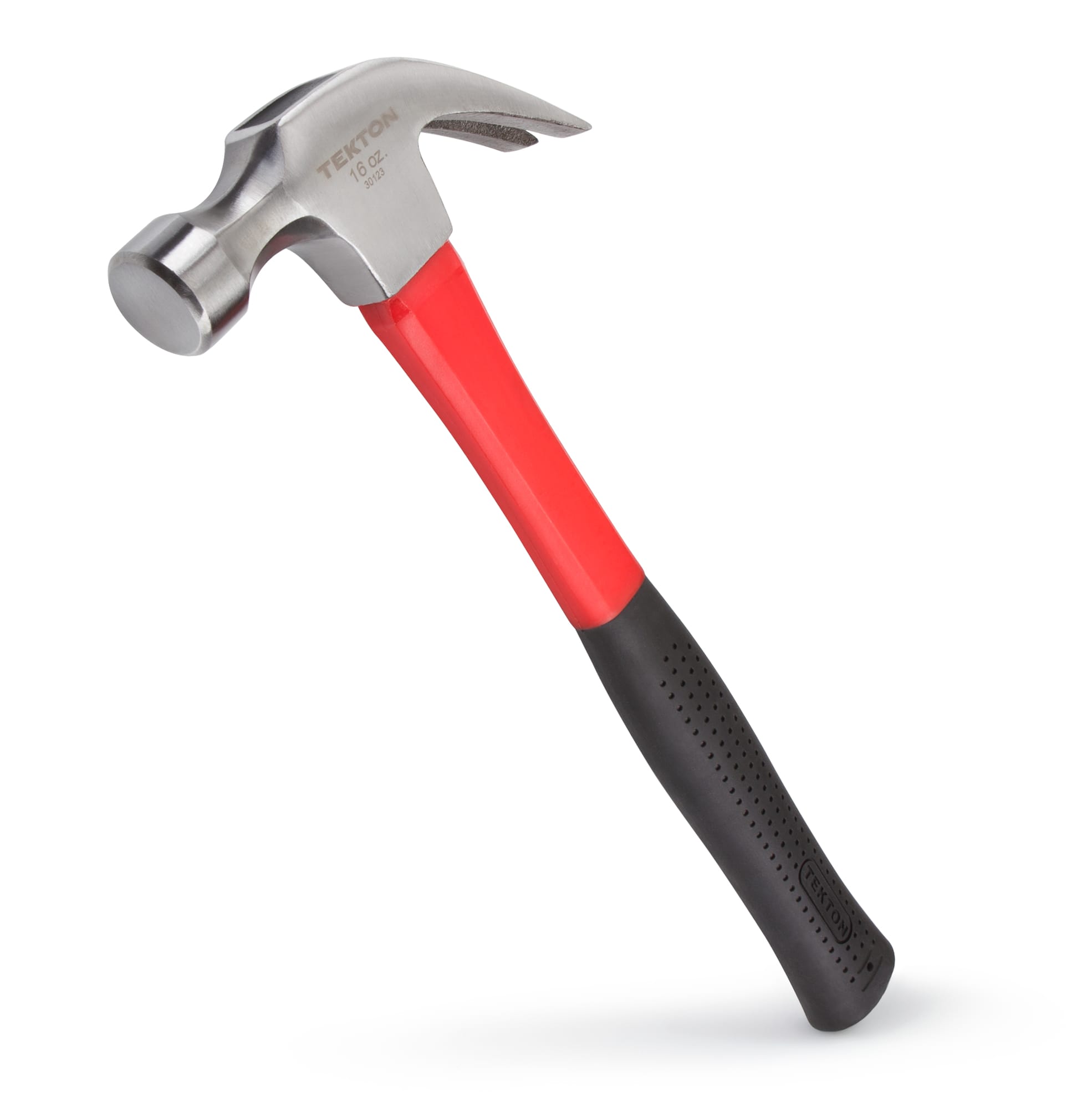 16 oz. Jacketed Fiberglass Claw Hammer | TEKTON | 30123