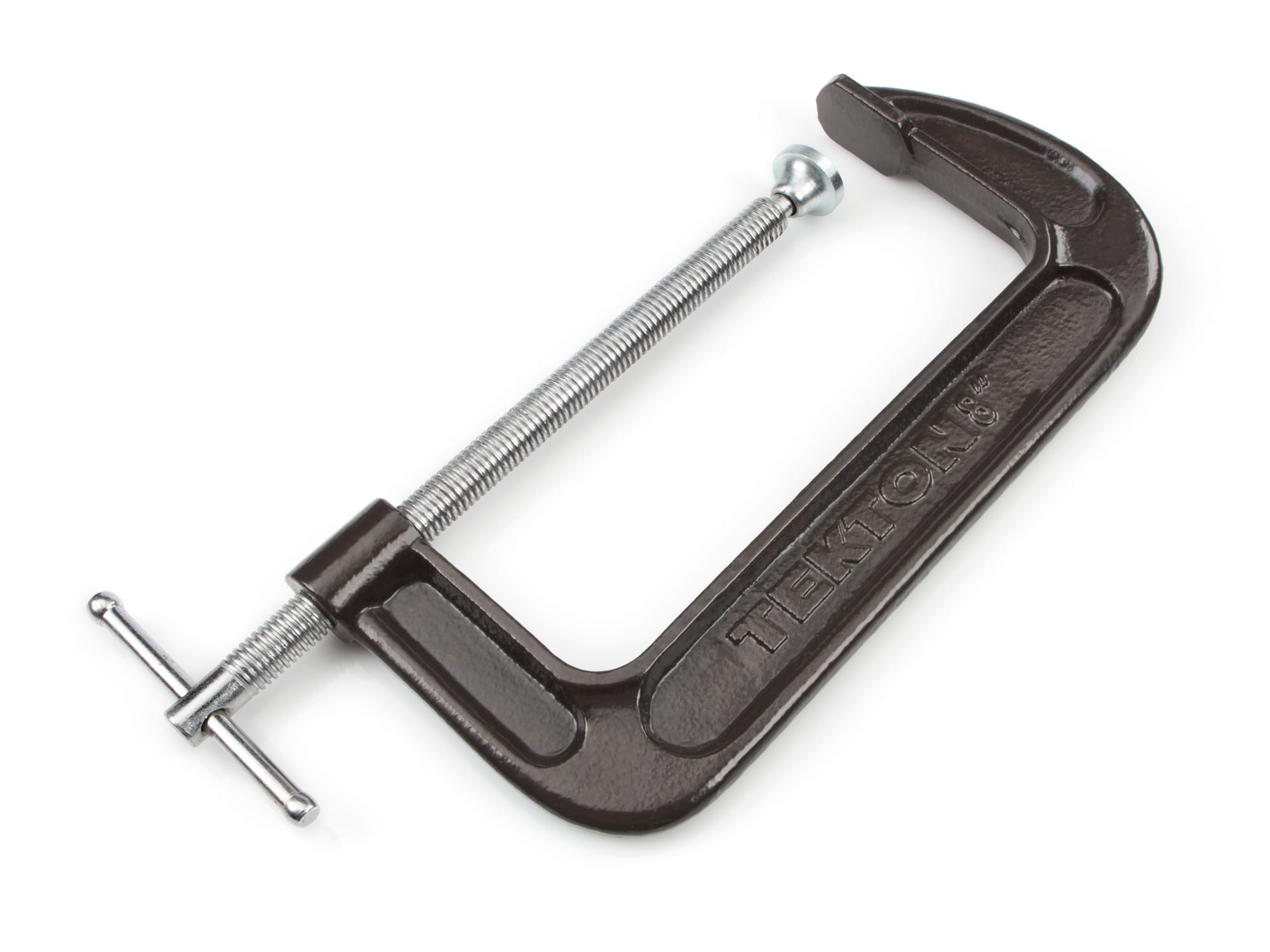 8 Inch Malleable Iron C-Clamp | TEKTON | 4031