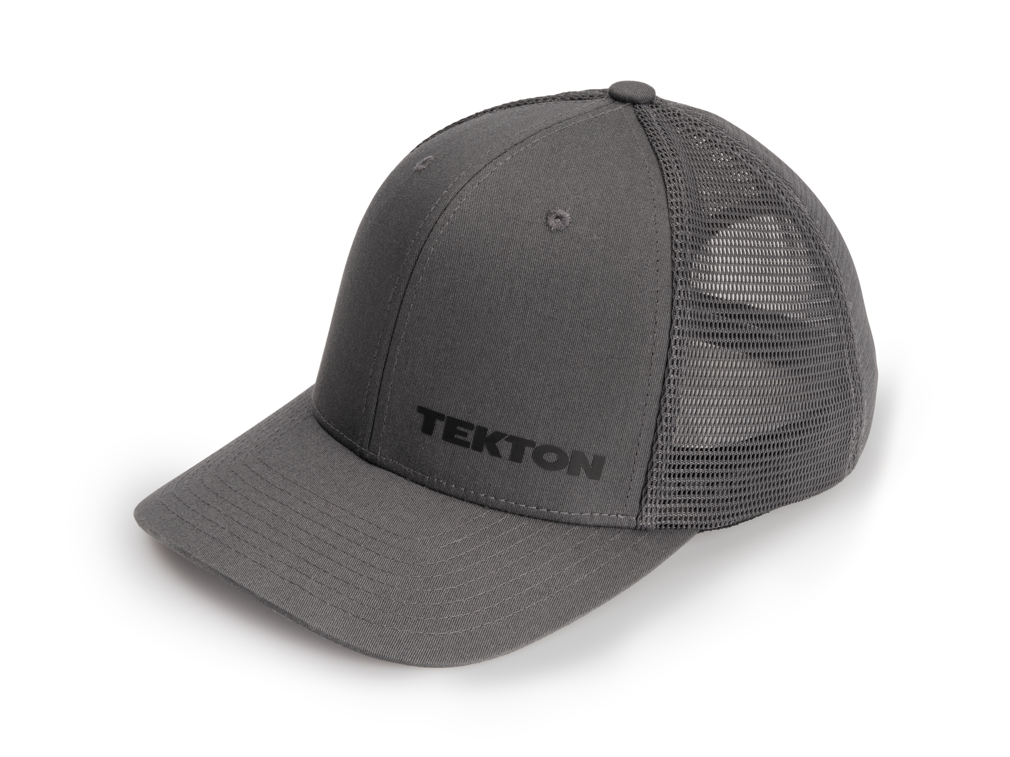 Tekton Mid Profile Mesh-Back Hat with Flexfit®, Gray | TEKTON