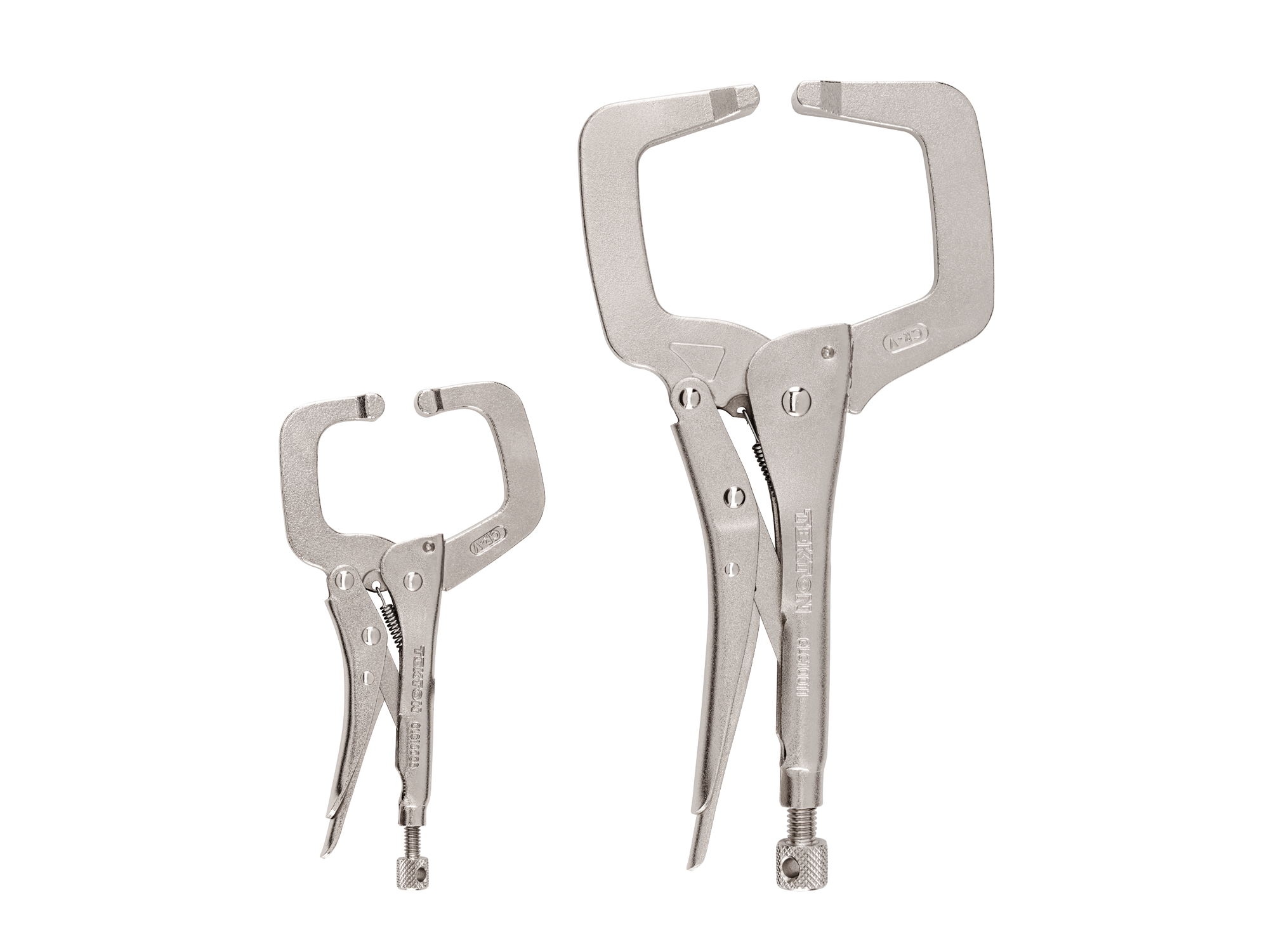 2-Piece Locking C-Clamp Set | TEKTON | CLC91001