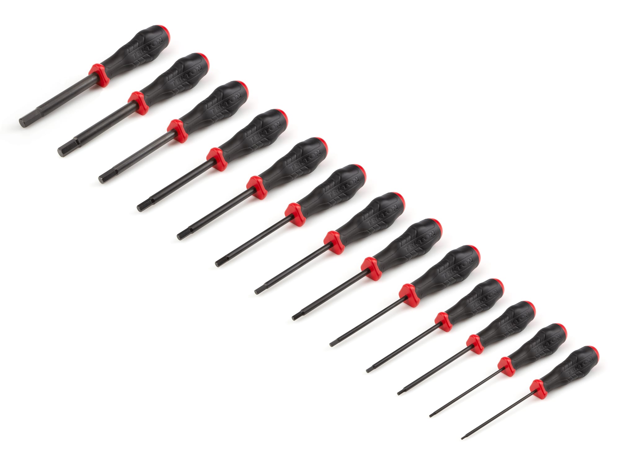 11-Piece Hex High-Torque Screwdriver Set (Metric) | TEKTON® | Made in USA