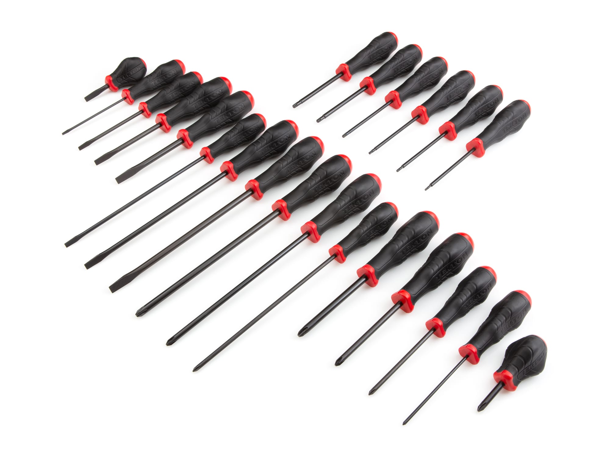 22-Piece High-Torque Screwdriver Set (Black Oxide) | TEKTON® | Made in USA