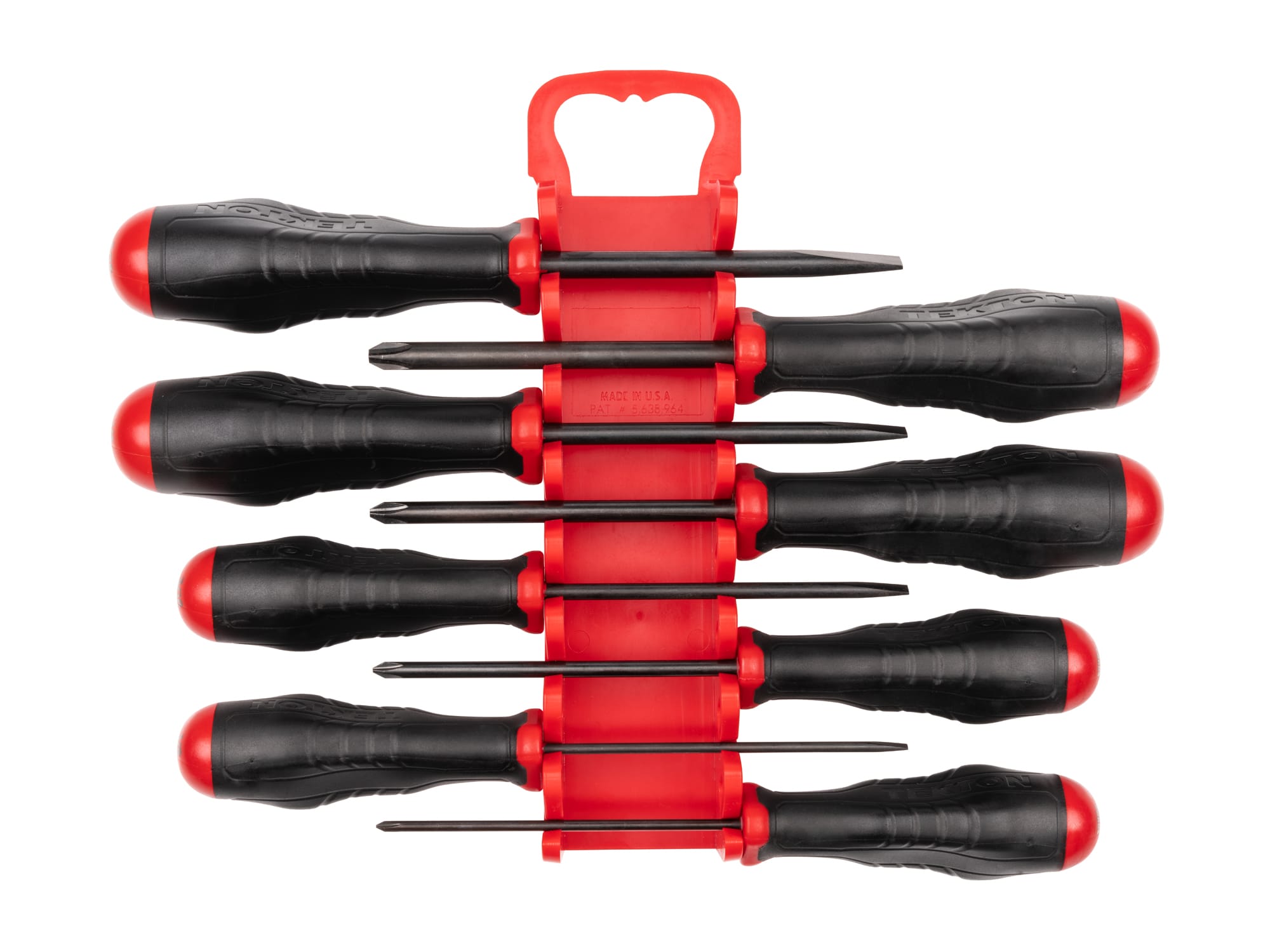 High-Torque Black Oxide Blade Screwdriver Set (8-Piece) | DRV41505 | TEKTON