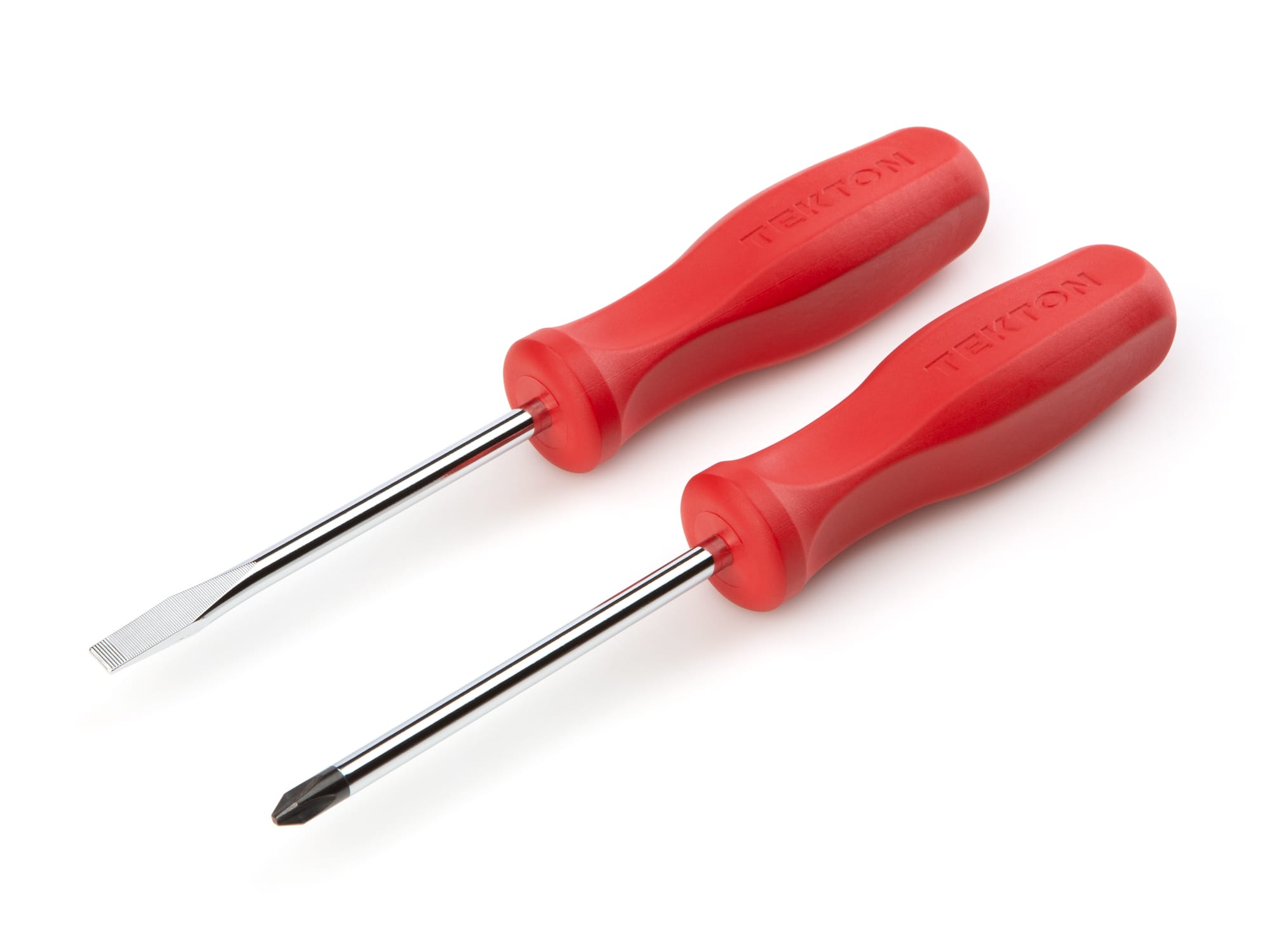 2-Piece Hard Handle Screwdriver Set (#2, 1/4 in.) | TEKTON