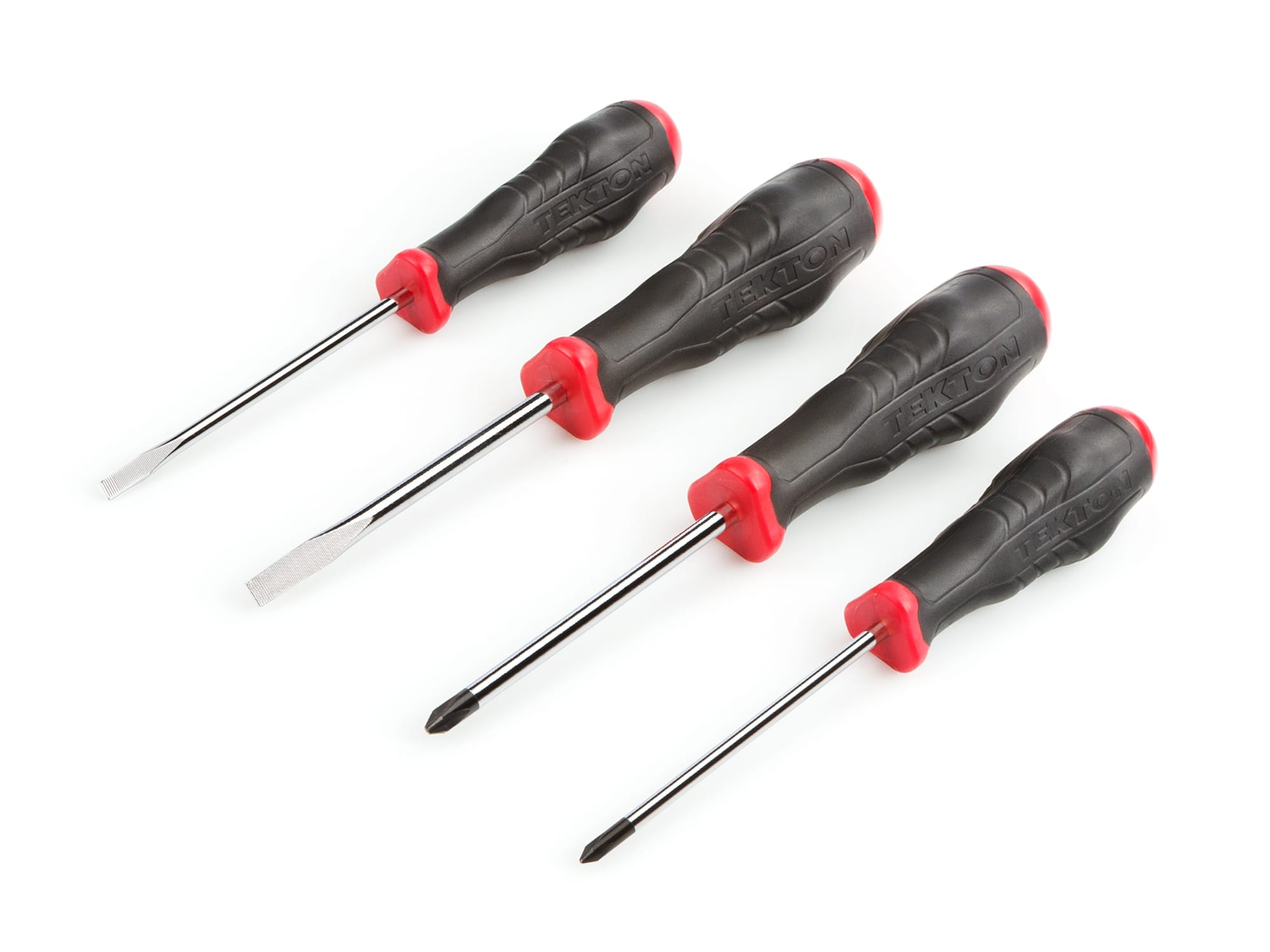High-Torque Screwdriver Set (#1–2, 3/16–1/4 in.) | TEKTON