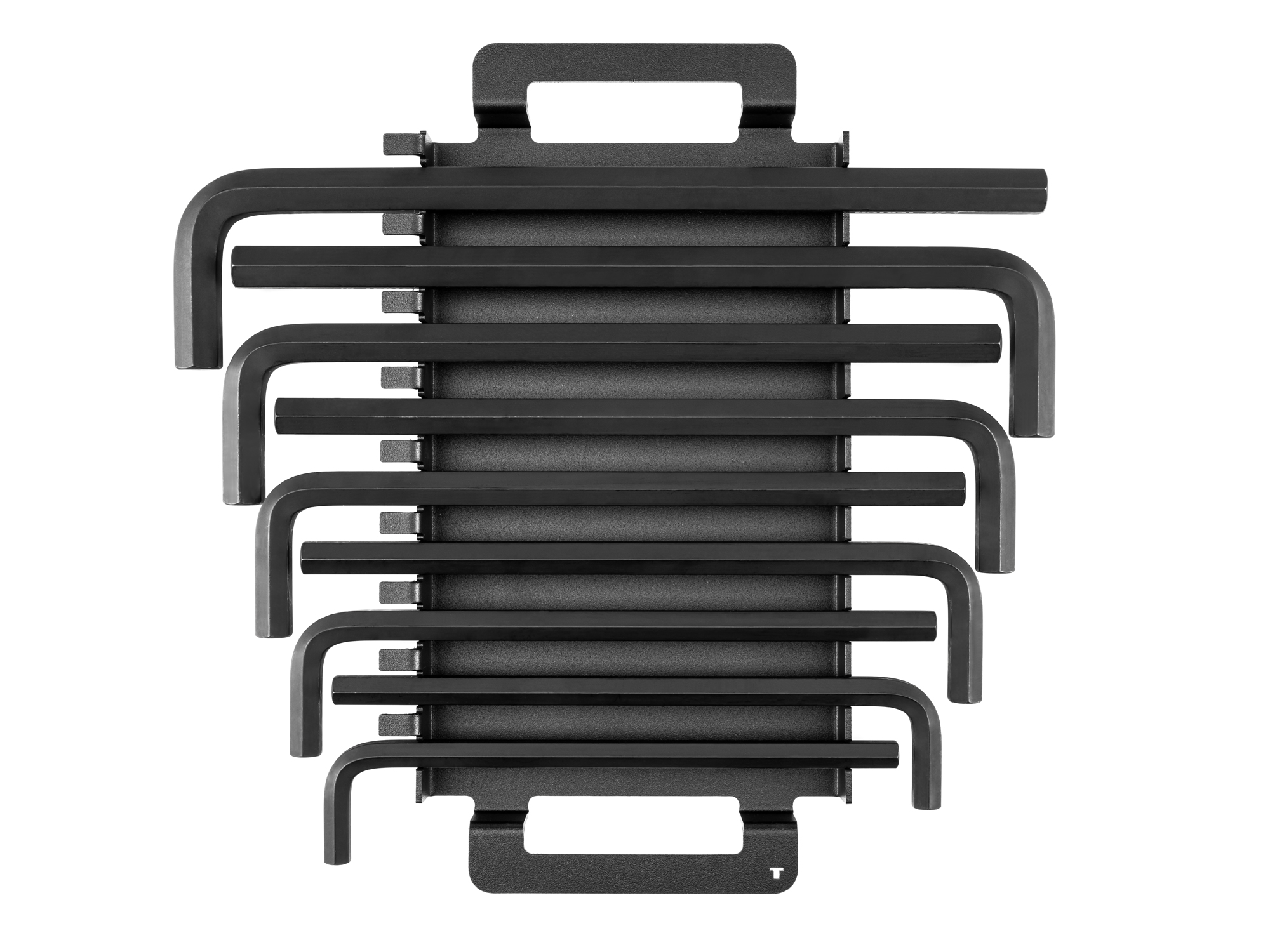 9-Piece Flat End Hex L-Key Set with Rack | TEKTON