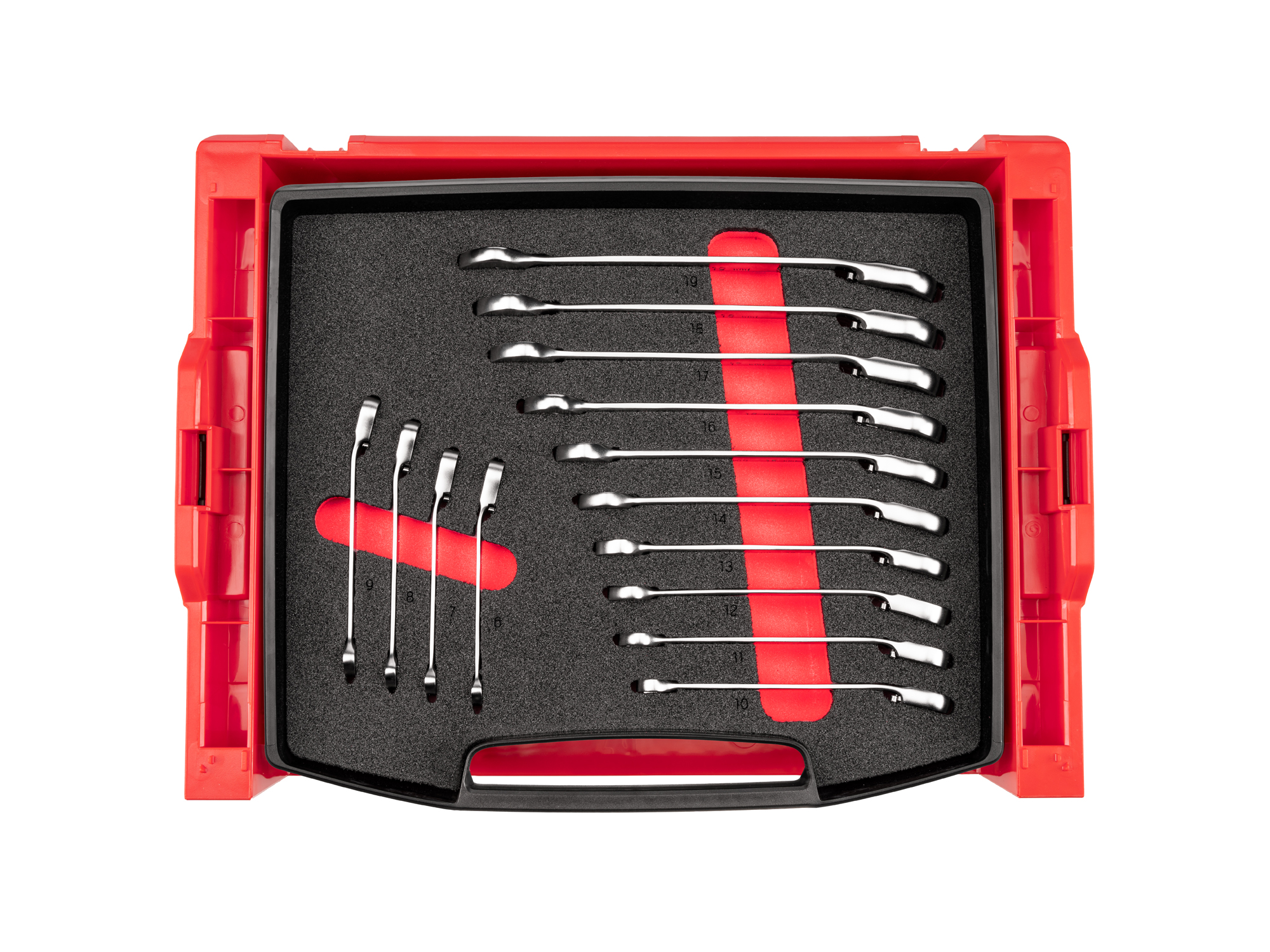 14-Piece Ratcheting Wrench Set with Drawer and Foam | TEKTON