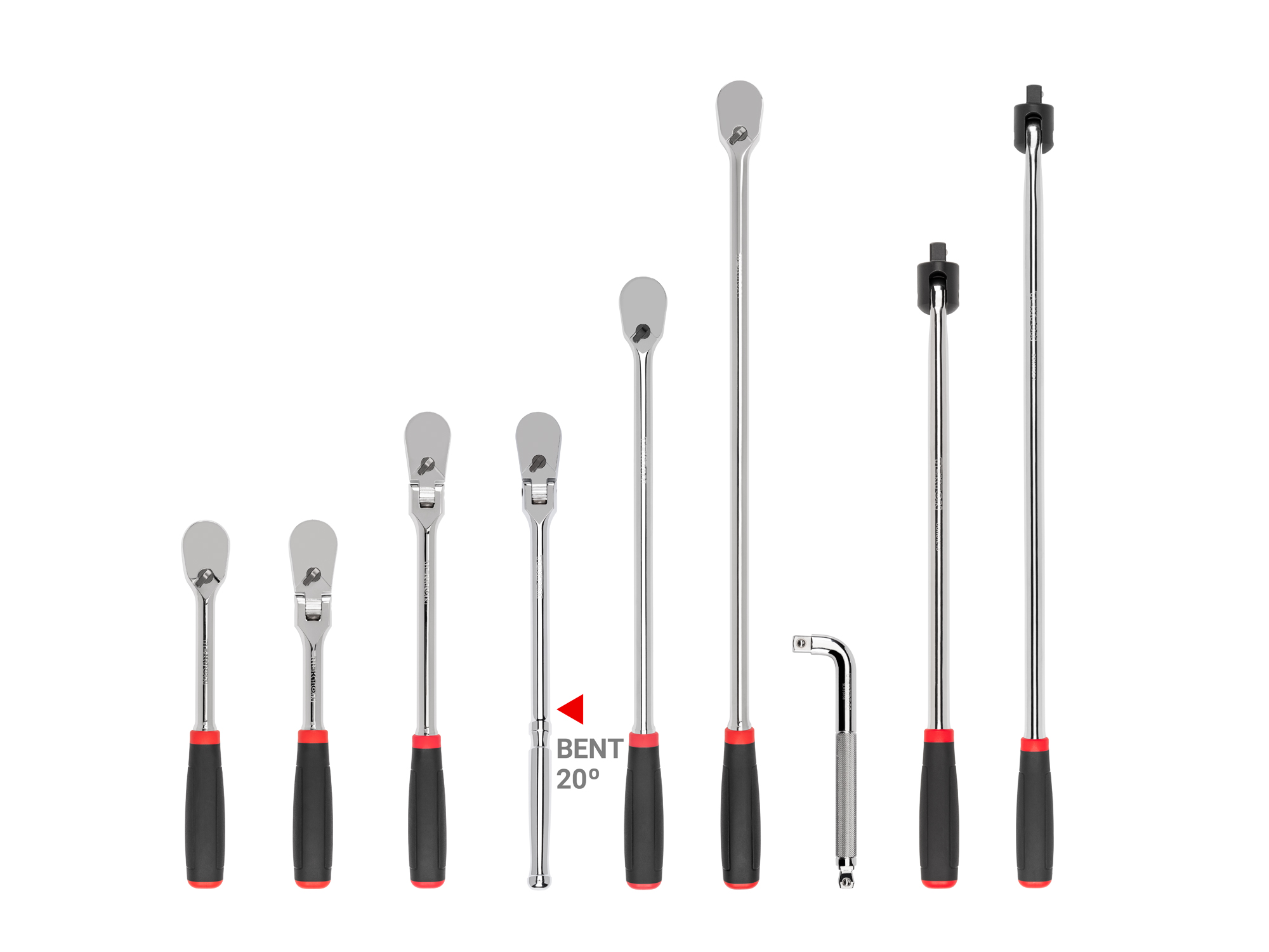 9-Piece 1/2 Inch Drive Comfort Grip Drive Tool Set | TEKTON