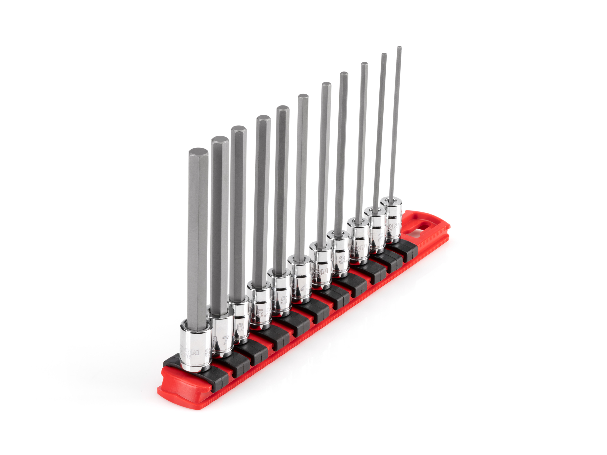 1/4 Inch Drive Long Hex Bit Socket Set (2–8 mm) | TEKTON