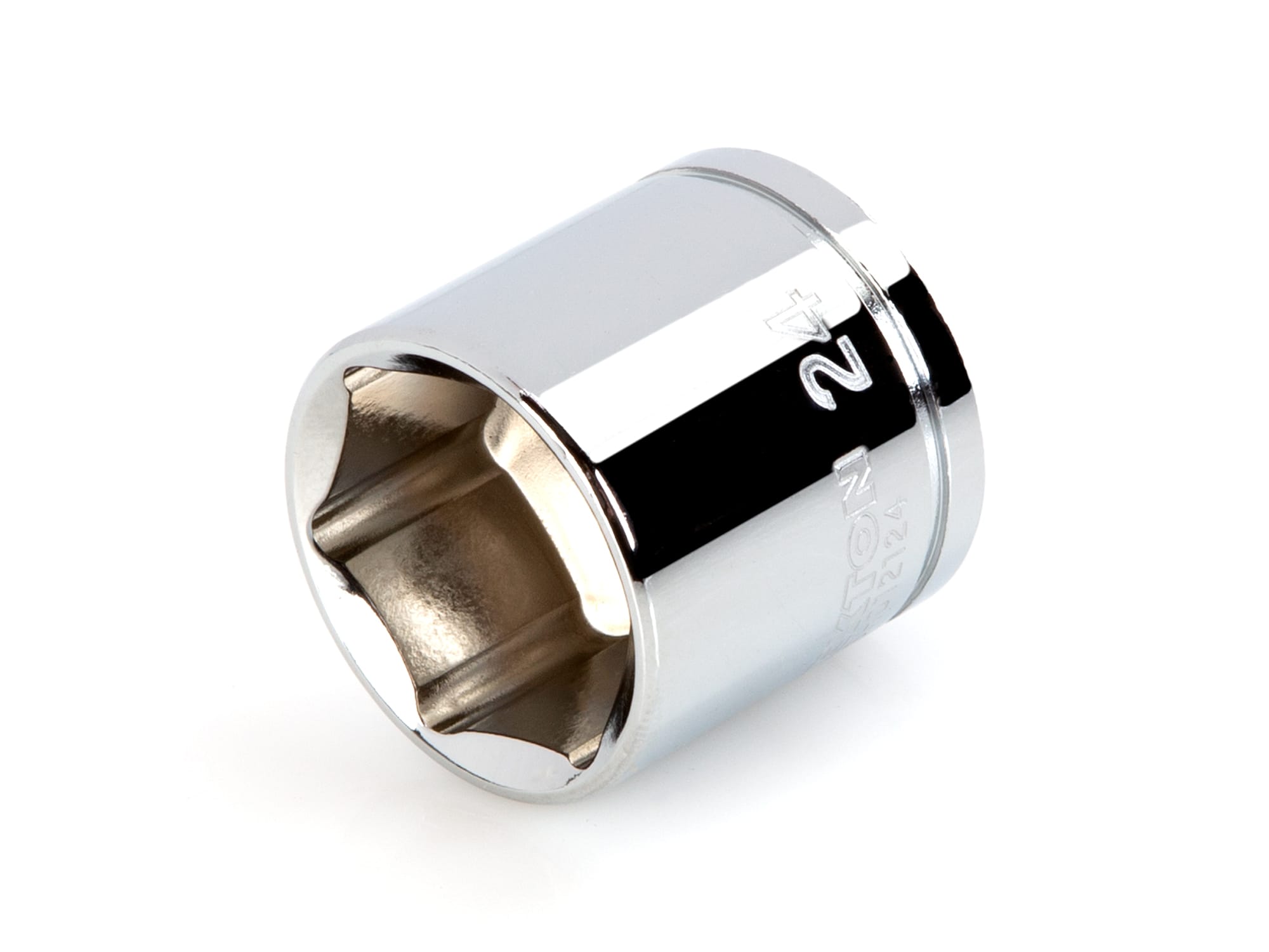 3/8 Inch Drive x 24 mm 6-Point Socket | TEKTON | SHD12124