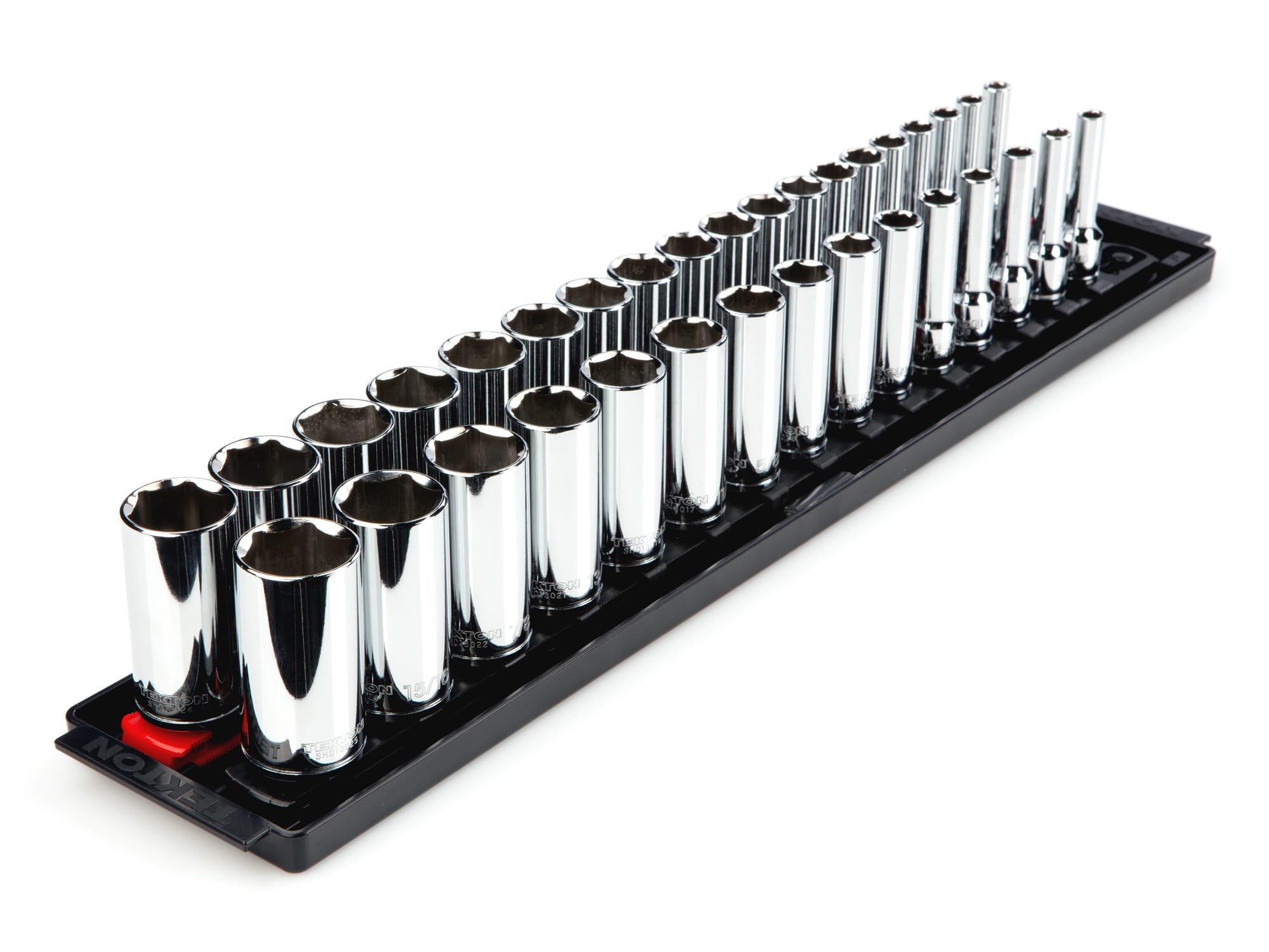 3 8 Inch Drive Deep 6 Point Socket Set 34 Piece TEKTON SHD91207