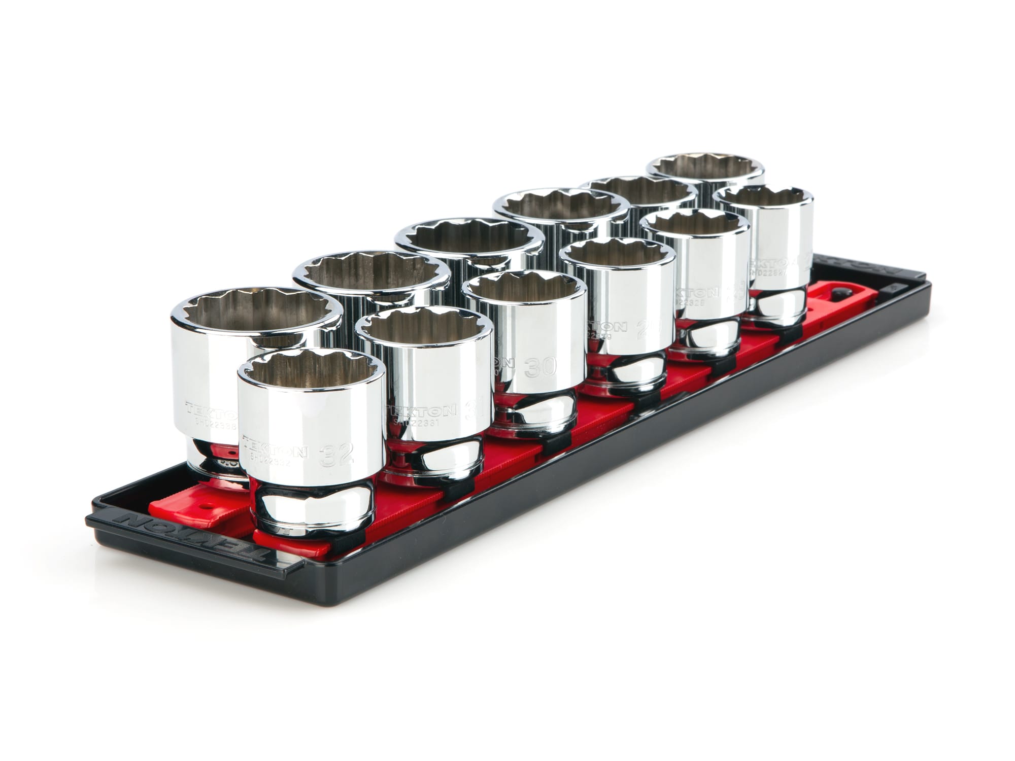 1/2 Inch Drive 12-Point Socket Set (12-Piece) | TEKTON | SHD92112