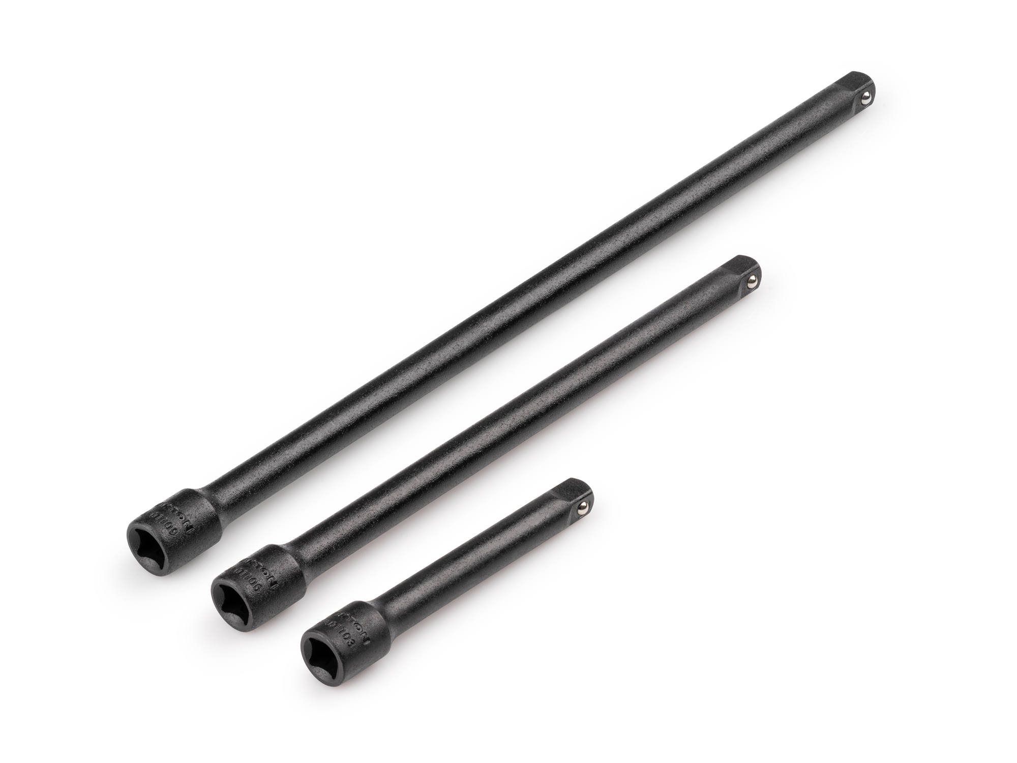 1/4 Inch Drive Impact Extension Set (3-Piece) | TEKTON