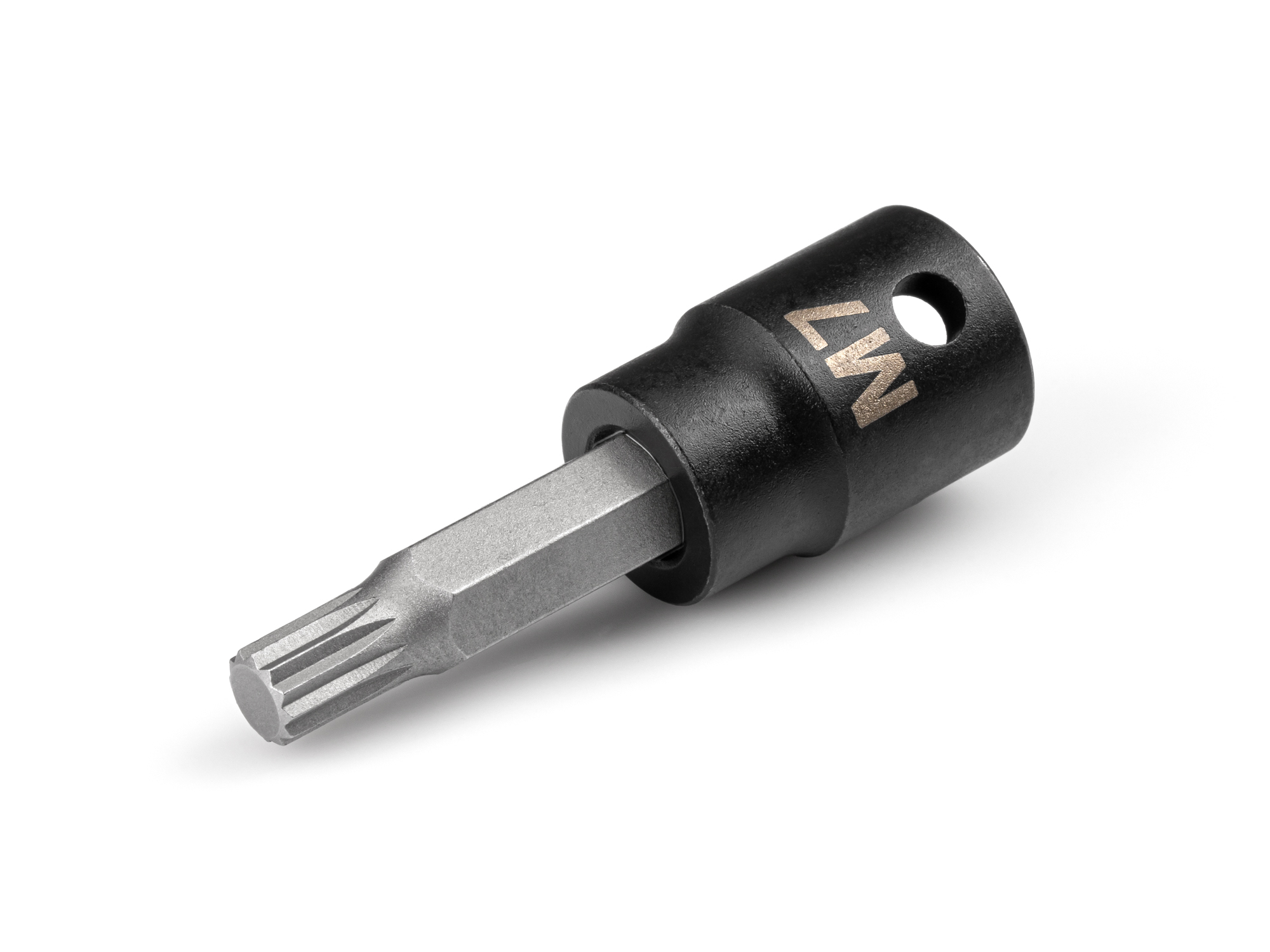 3/8 Inch Drive x M7 Triple Square Impact Bit Socket | TEKTON