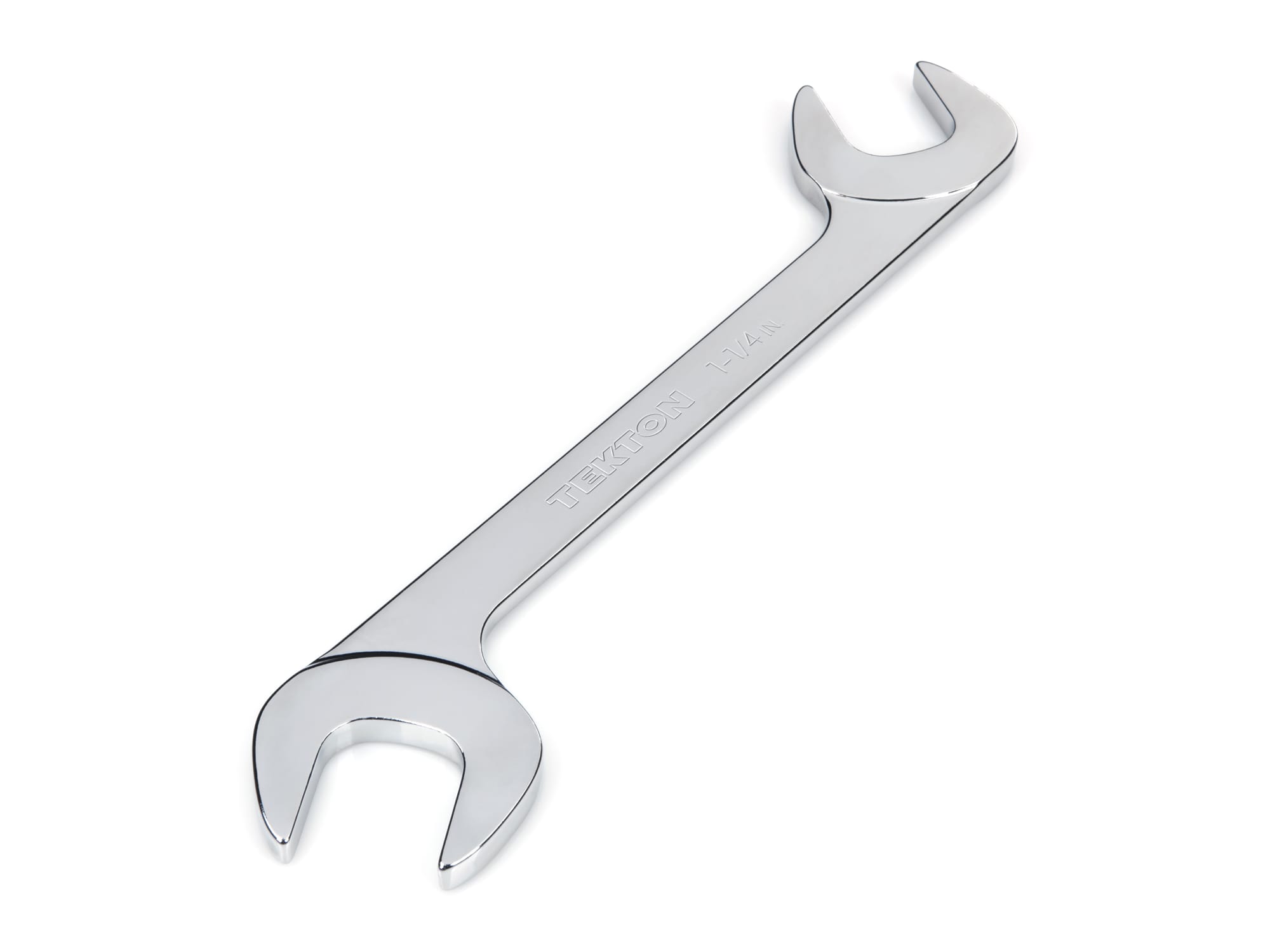 1-1/4 Inch Angle Head Open End Wrench | TEKTON
