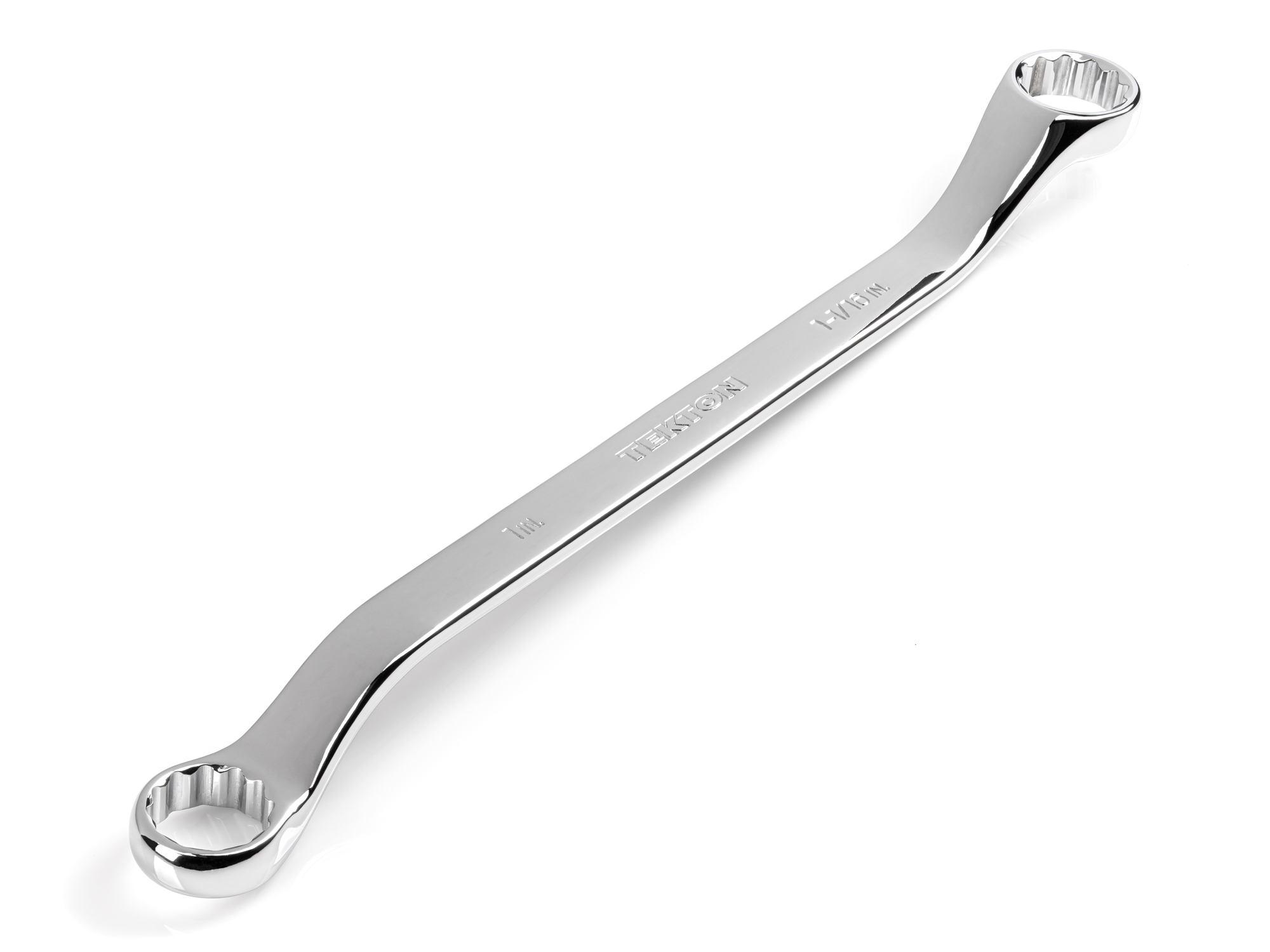 1 x 1-1/16 Inch 45-Degree Offset Box End Wrench | TEKTON