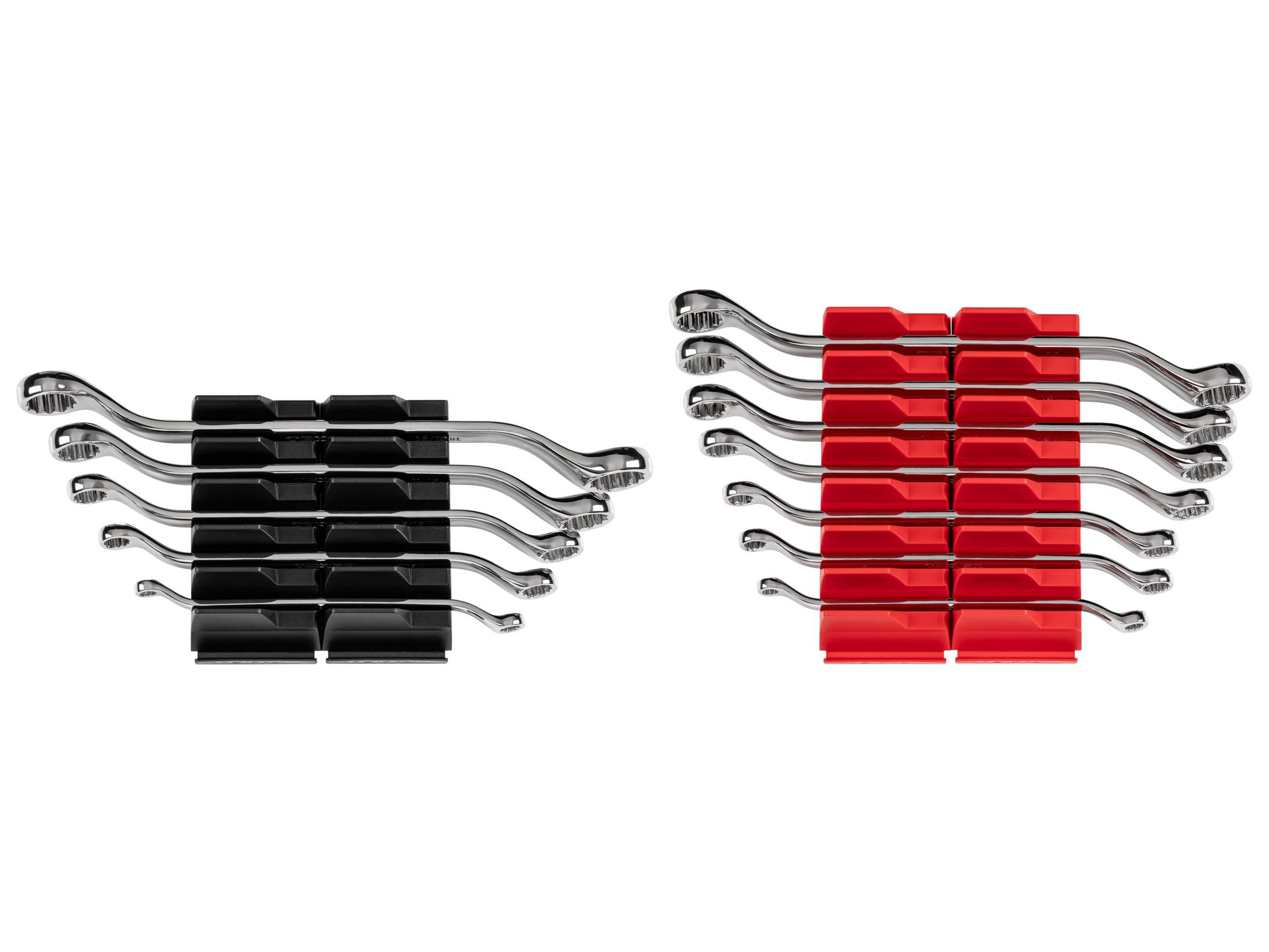 12-Piece 45-Degree Offset Box End Wrench Set with Organizer | TEKTON