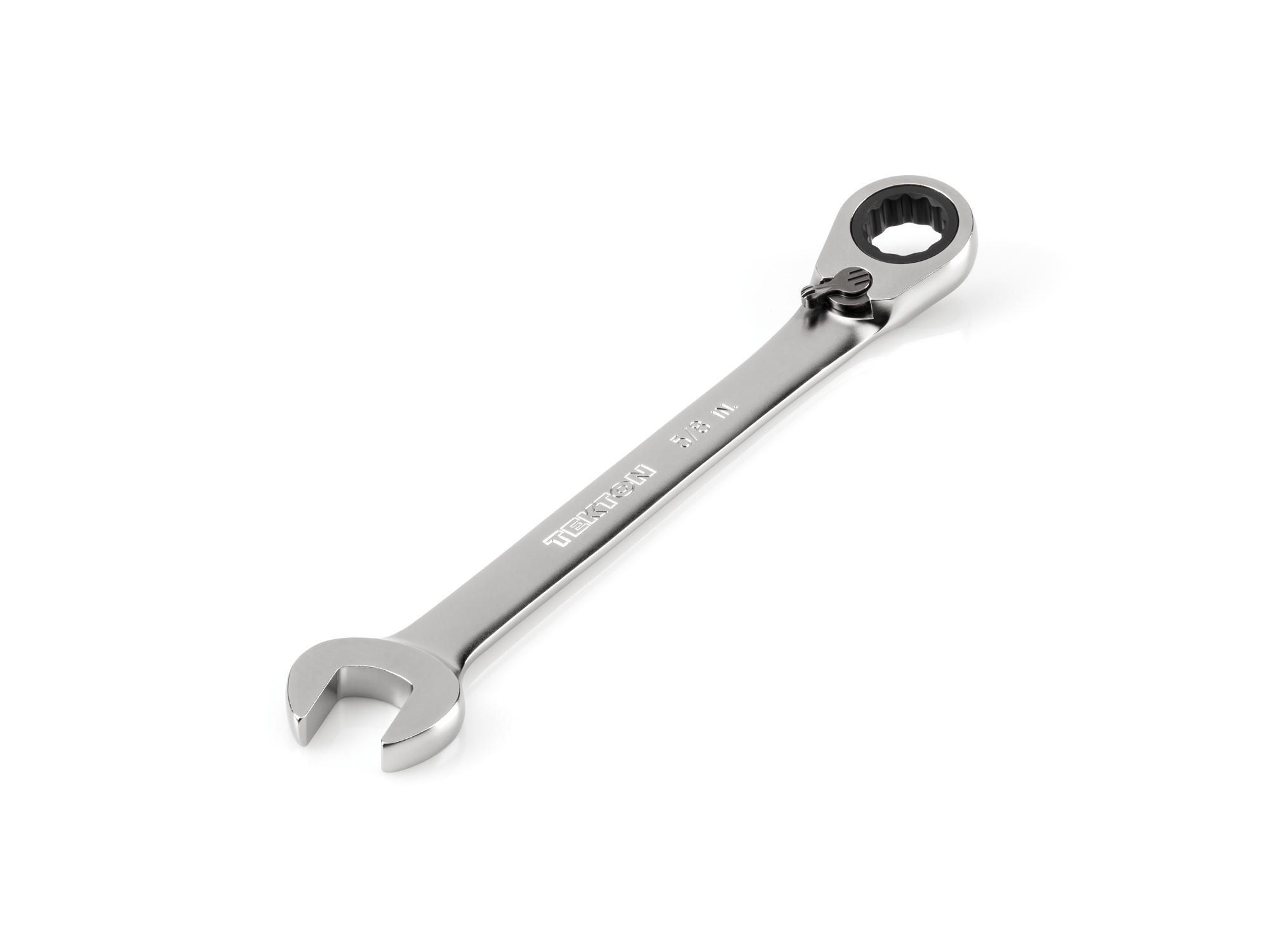 5/8 Inch Reversible 12-Point Ratcheting Wrench | TEKTON