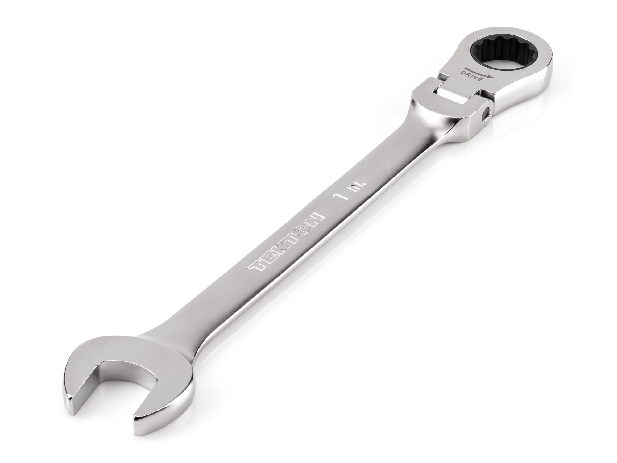1 Inch Flex Head Ratcheting Combination Wrench | TEKTON
