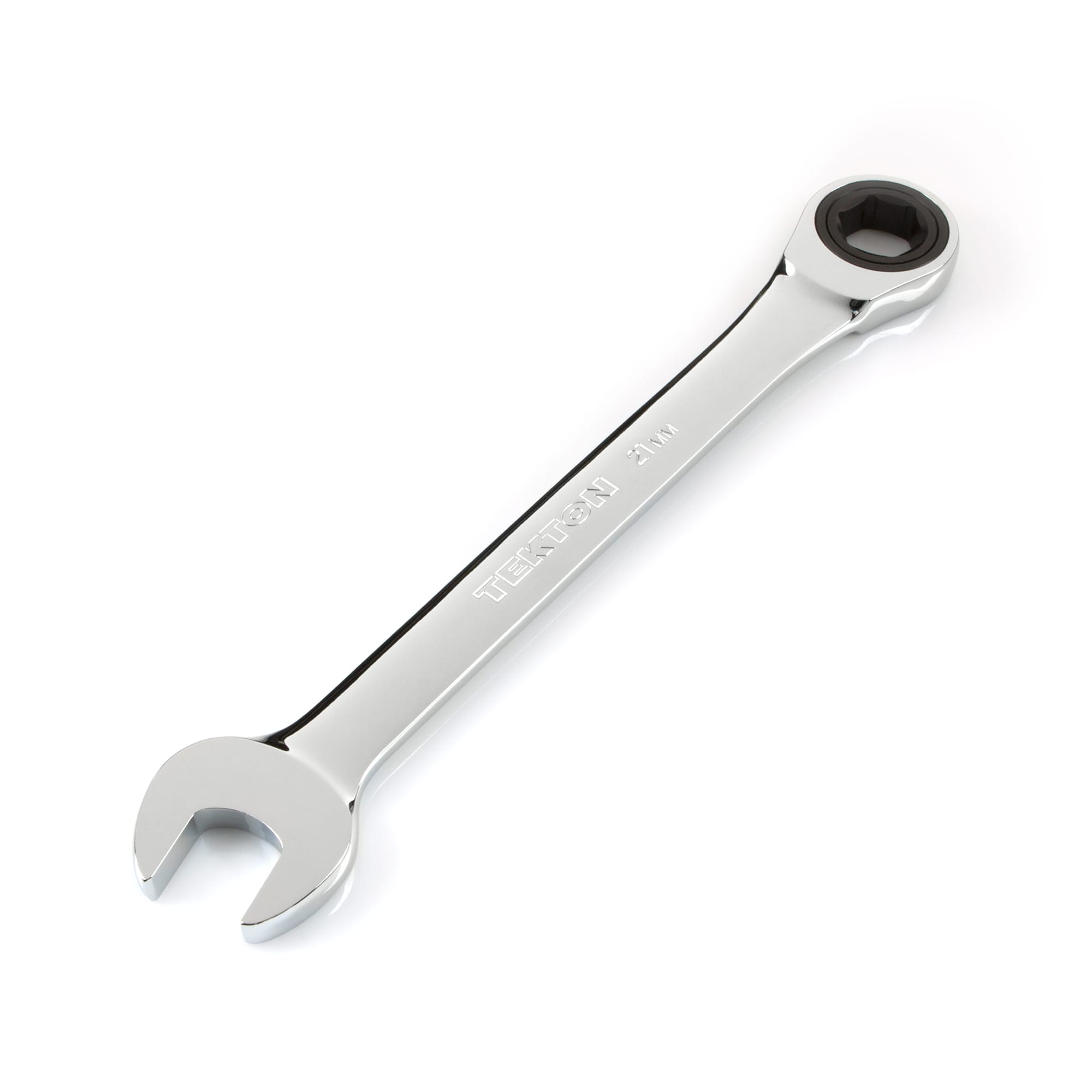 21 mm Ratcheting 6-Point Combination Wrench | TEKTON | WRN53121
